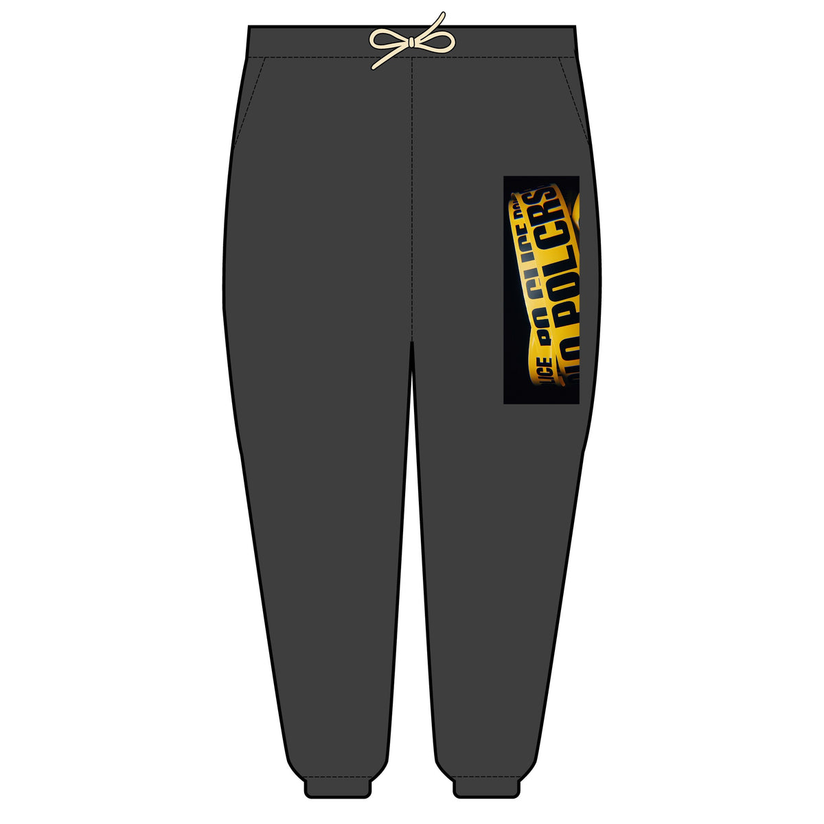 Sweatpants: Funky Police Lines Design – Artessorize