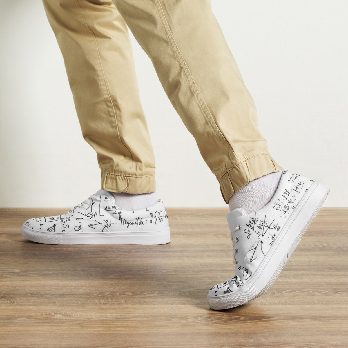 Men's Lace-Up Math Shoes | Comfortable Canvas Design – Artessorize, LLC